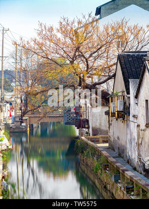 Pingjiang Road, ancient district, Suzhou, Jiangsu Province, China Stock ...