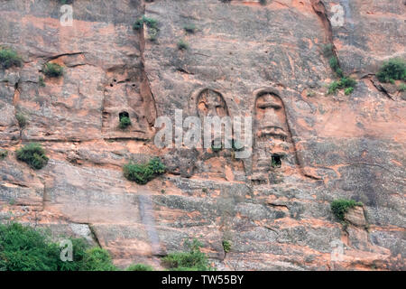 33-Grottoes of Puguang Temple, Mati Temple Scenic Area, Zhangye, Gansu ...