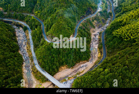 Fujian Geographic Aerial Photography Stock Photo - Alamy