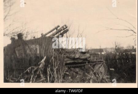 German 'Wespe' artillery self-propelled guns Stock Photo - Alamy