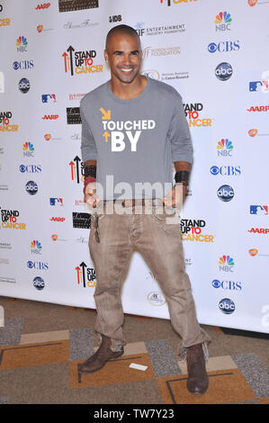 Shemar Moore at the Stand Up to Cancer Telethon inside the Kodak ...