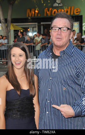 Tom Arnold and Lisa Wilhoit Step Brothers Premiere- Arrivals held at ...