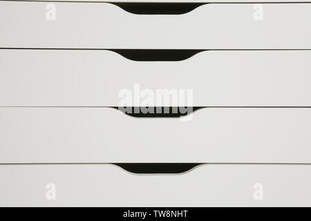 Beautiful wardrobe with drawers, closeup Stock Photo - Alamy