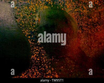 Sands flowing fire river, pigment texture background painting Stock ...