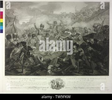 BATTLE OF SERINGAPATAM Stock Photo - Alamy