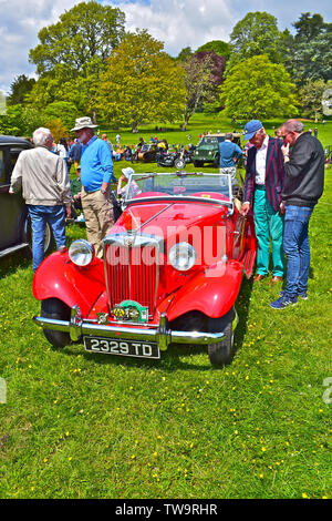 Exeter Classic car show. This is the quintessential British Sports Car ...