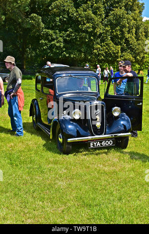 Austin Seven British made economy car shown at a classic and vintage ...