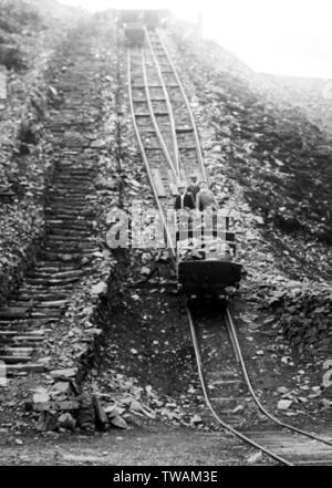 Stone quarry inclined plane railway Stock Photo - Alamy