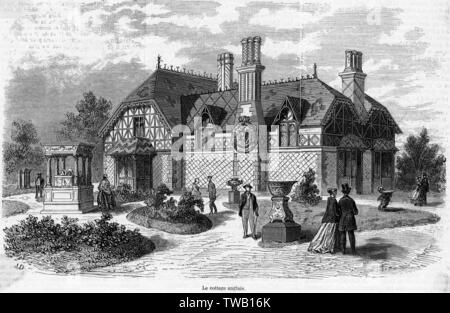 Universal Exhibition, Paris of 1867 Stock Photo - Alamy