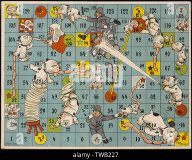 The Bonzo Chase board game Stock Photo - Alamy