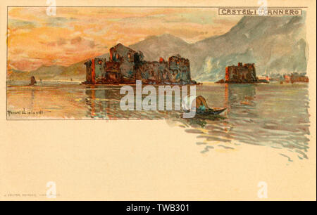 Castelli di Cannero, Cannero Riviera, Lago Maggiore, Piedmont, Italian ...
