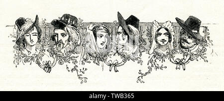 Illustration, Twelfth Night, by William Shakespeare Stock Photo - Alamy
