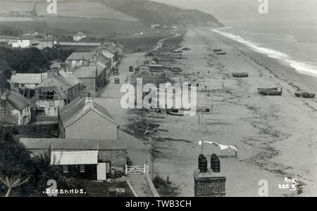 The small coastal village of Beesands, Devon, England Stock Photo - Alamy