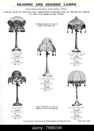 Electric Light Fixtures catalogue, Reading and Bedside Lamps Stock ...