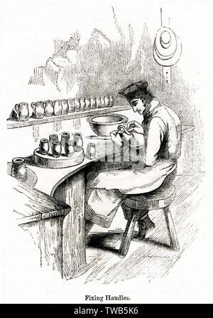 Scene at Royal Porcelain Works, Worcester Stock Photo - Alamy