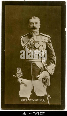 Lord Herbert Kitchener, Secretary of State for War, WW1 Stock Photo - Alamy