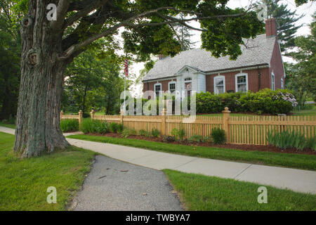 Taylor Library in the historical district of East Derry, New Hampshire ...
