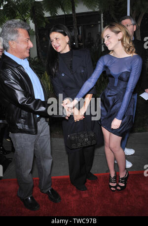 Emma Watson and Dustin Hoffman, Premiere of "The Tale of Despereaux" at ...