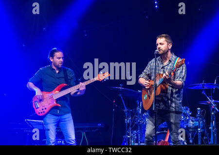 Blue Rose Code folk music group live on stage at the Gate to Southwell ...