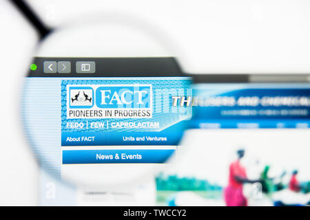 New York, New York State, USA - 19 June 2019: Illustrative Editorial of ...