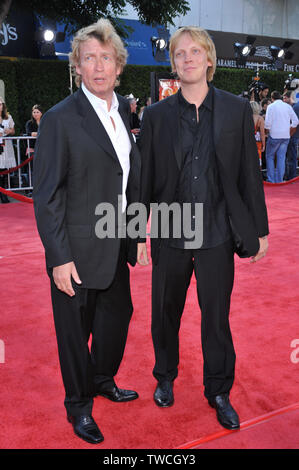 Nigel Lythgoe and son Simon Lythgoe at the "Tropic Thunder" Los Angeles ...