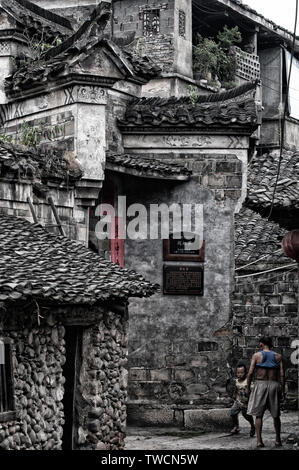 Liye ancient town, Longshan County, Hunan Province Stock Photo - Alamy
