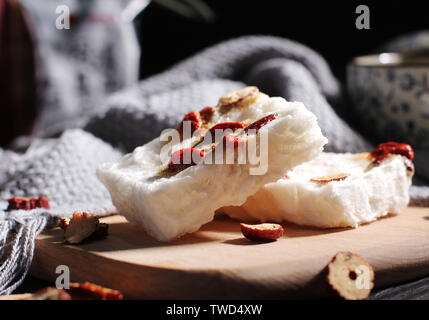 Frozen-dried silver ear soup Stock Photo - Alamy