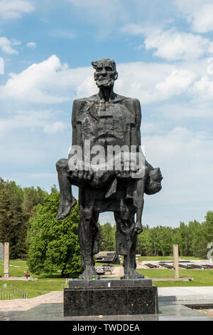 Khatyn Memorial Complex in Khatyn, Belarus, where in March 1943 a ...