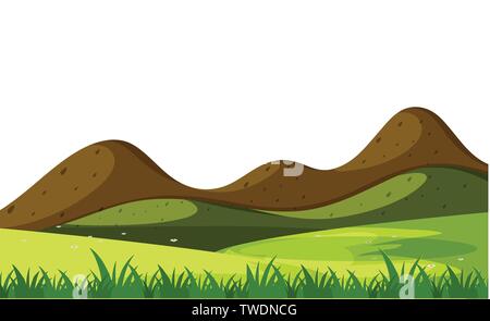A simple nature scene illustration Stock Vector Image & Art - Alamy