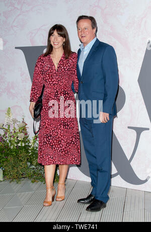 David Cameron and Samantha Cameron at The Victoria and Albert Museum ...