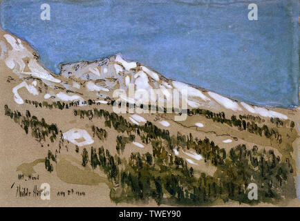 Frederick Childe Hassam- Mt Hood Oregon 1904 Stock Photo - Alamy