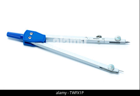 Engineering dividers Tools isolated on white background Stock Photo - Alamy