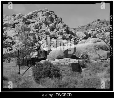 REAR ELEVATION AND CHIMNEY - LOOKING SOUTHWEST - Desert Queen Ranch ...
