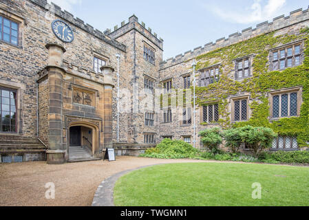 Towneley Hall and Museum, Towneley Park, Burnley, Lancashire. UK Stock ...