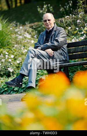 Typical german senior citizen Stock Photo - Alamy