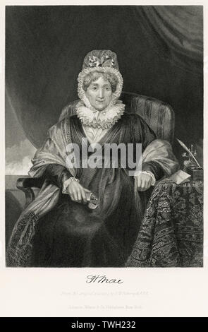 Hannah More - portrait of the English religious writer and ...