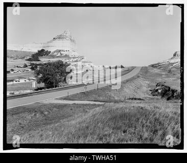 Mitchell Pass to Summit Road, Scotts Bluff National Monument. Original ...
