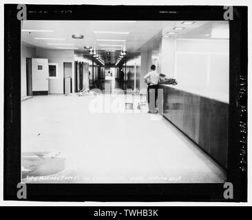 SAC command post lobby, building 500, undated, looking southeast ...