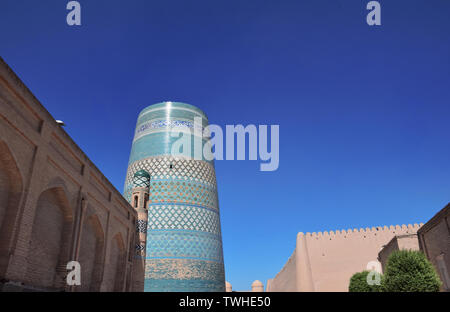 Ancient city of Khwarezm and its archaeological marvels at Khiva Stock ...