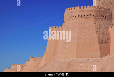 Ancient city of Khwarezm and its archaeological marvels at Khiva Stock ...