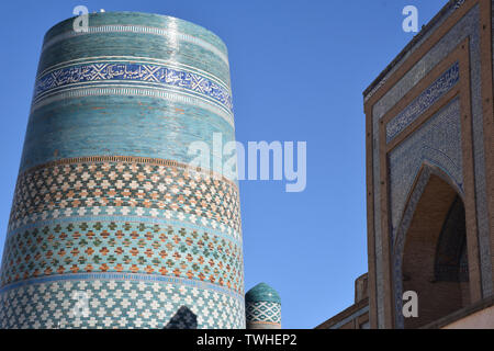 Ancient city of Khwarezm and its archaeological marvels at Khiva Stock ...