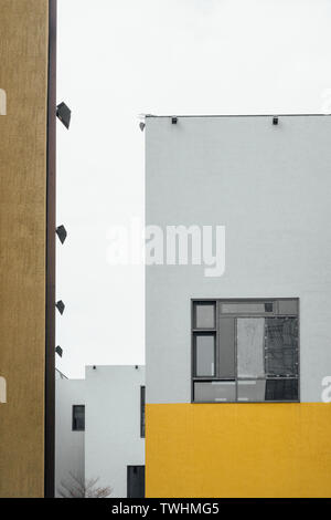 Geometric Architecture of Shenye Upper City, Shenzhen Stock Photo - Alamy
