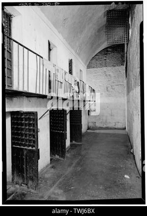 Jail cells in a Prison in Block D Stock Photo - Alamy