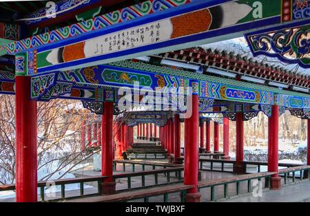 Snow scenery in Urumqi City, northwest China's Xinjiang Uygur ...