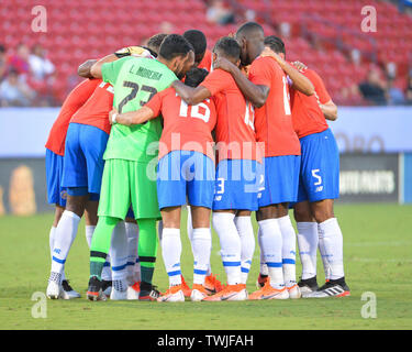 Frisco, TX, USA. 20th June, 2019. Haiti midfielder, Steeven Saba (19 ...