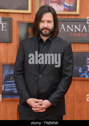 Gary Dauberman attends the Annabelle Comes Home premiere on June 20 ...