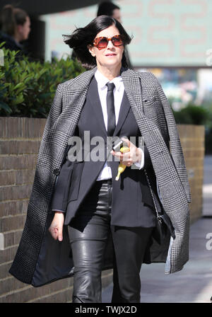 Marcella Detroit outside the ITV studios London, England - 10.02.10 ...