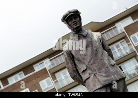 England, Kent, Dover, Statue of Charles Stewart Rolls, The First Man to ...