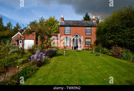 Edward Elgar's birthplace at Lower Broadheath, Herefordshire Stock ...