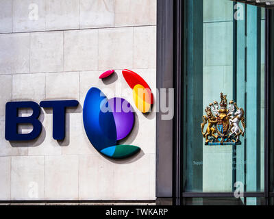 BT Head Office (81 Newgate St, London, England Stock Photo: 178545485 ...